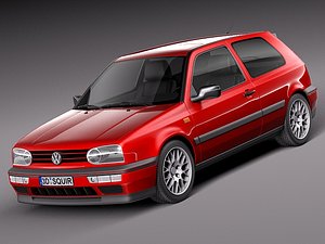 Volkswagen Golf 3 3D Models for Download | TurboSquid