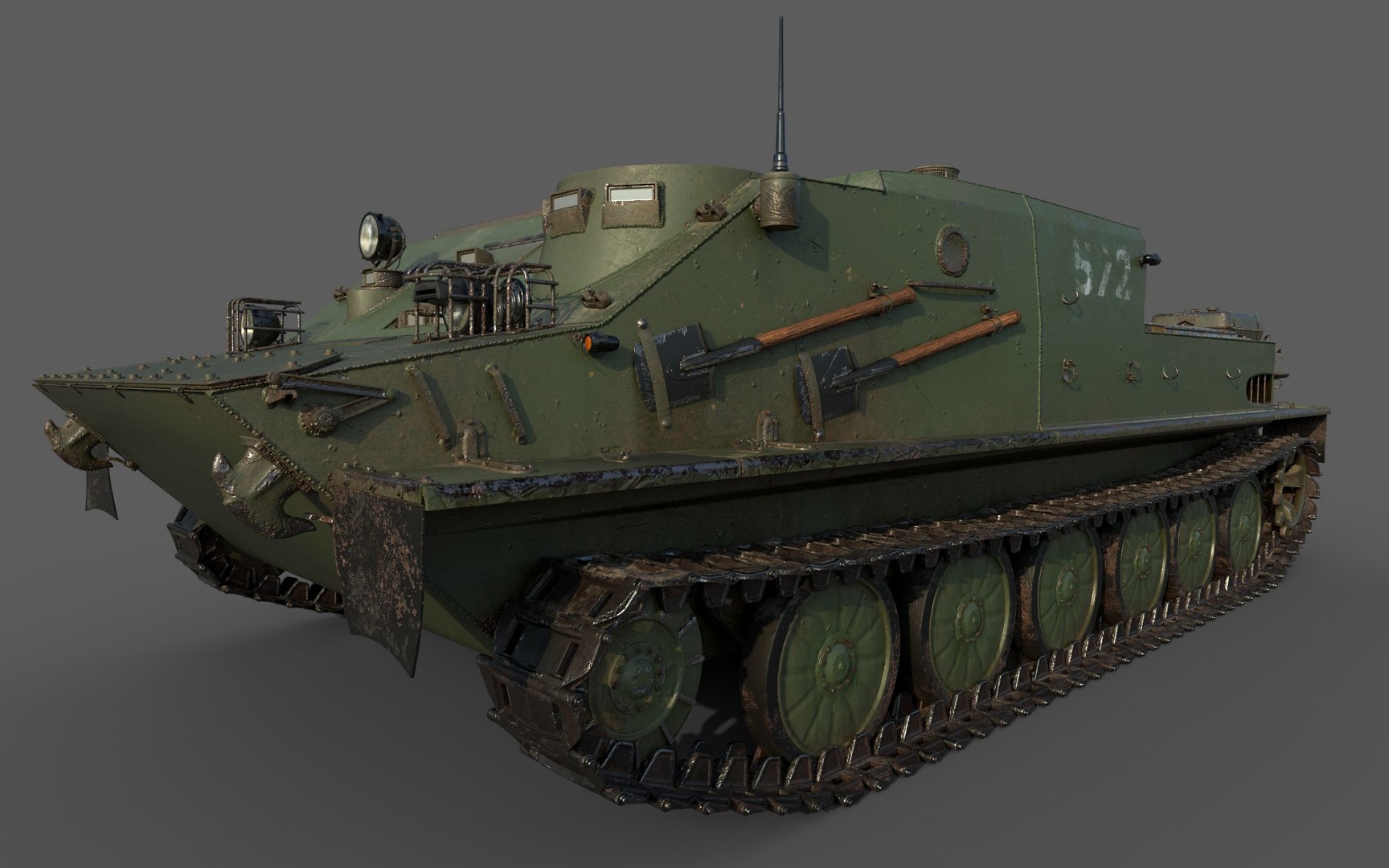 3D BTR-50 - TurboSquid 1782818