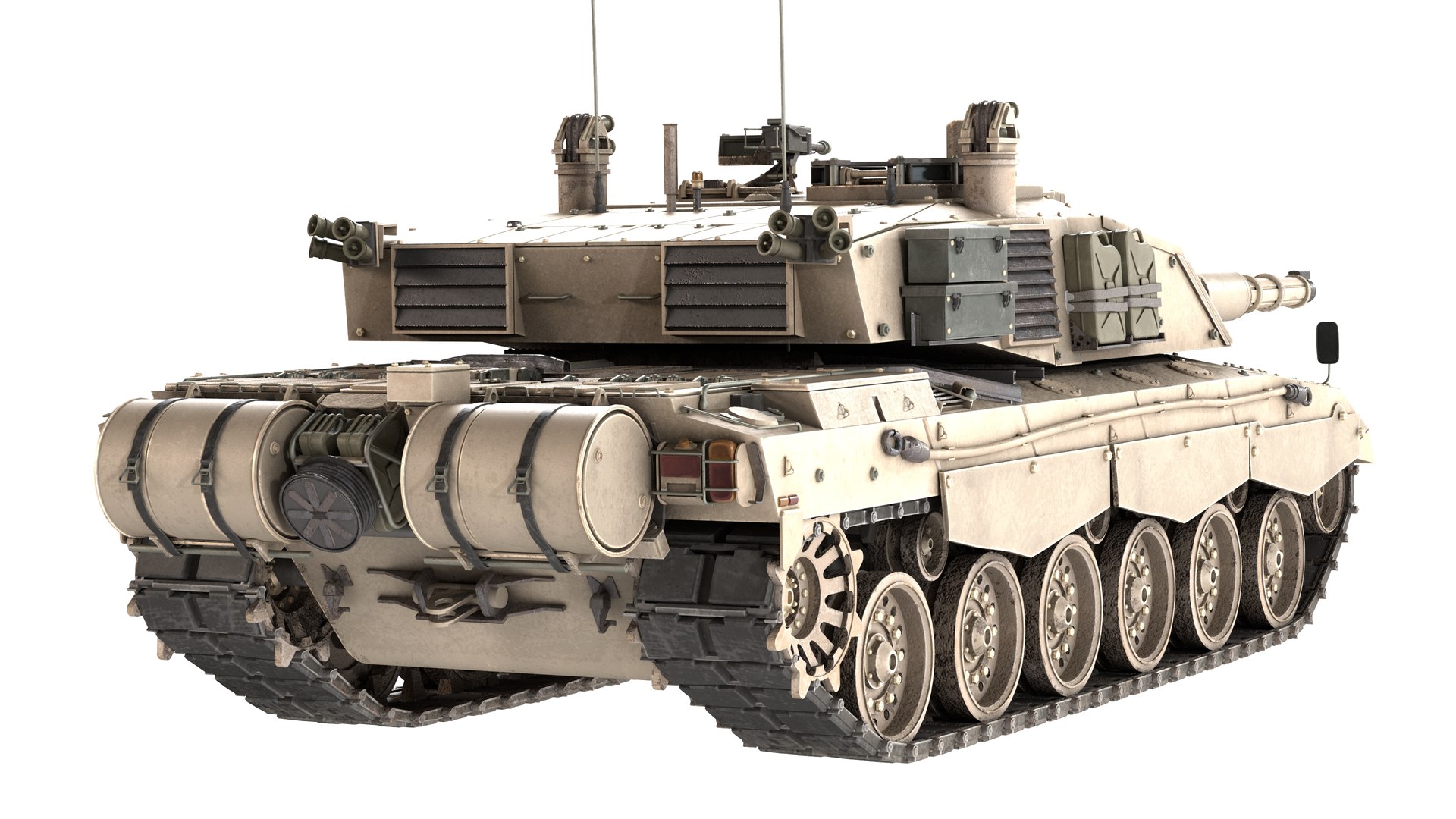 Challenger 2 Main Battle Tank 3D Model - TurboSquid 2257885