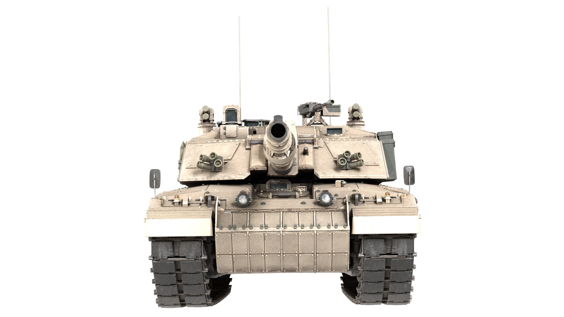 Challenger 2 Main Battle Tank 3D Model - TurboSquid 2257885