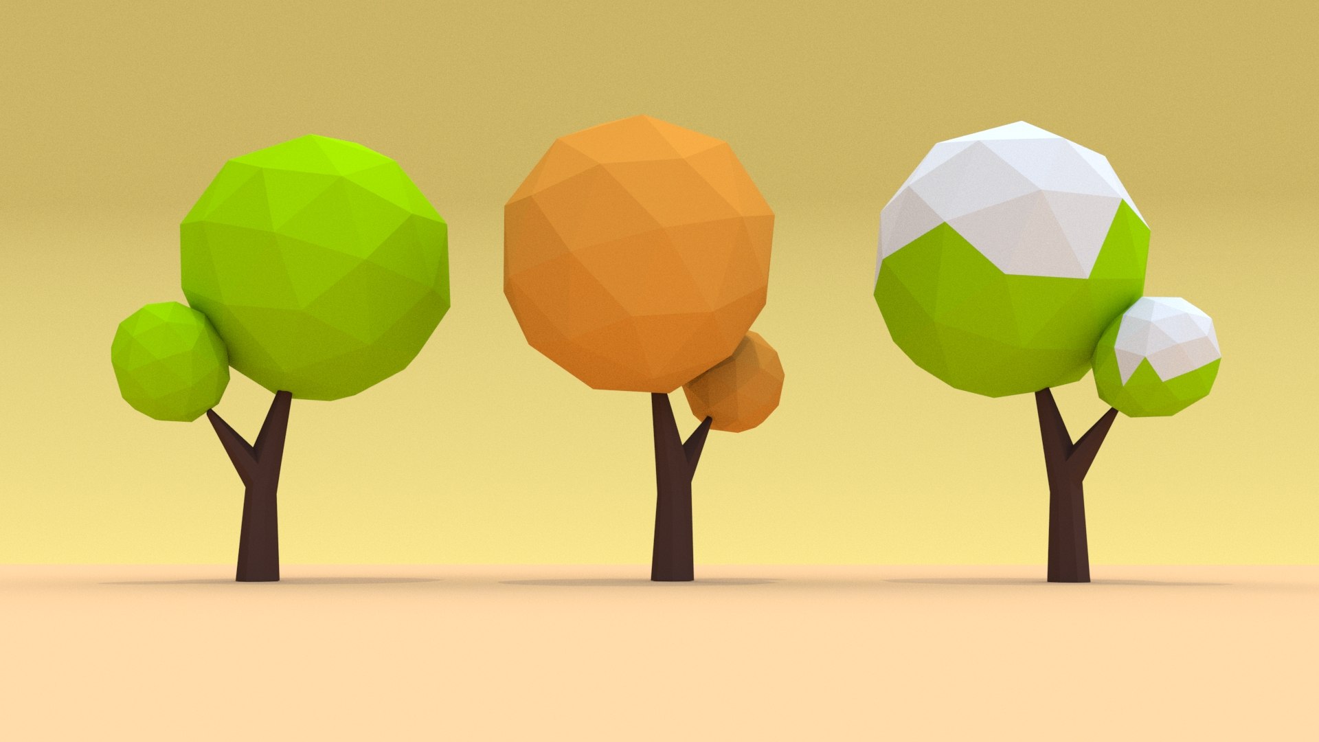 Trees pack 3D - TurboSquid 1665787