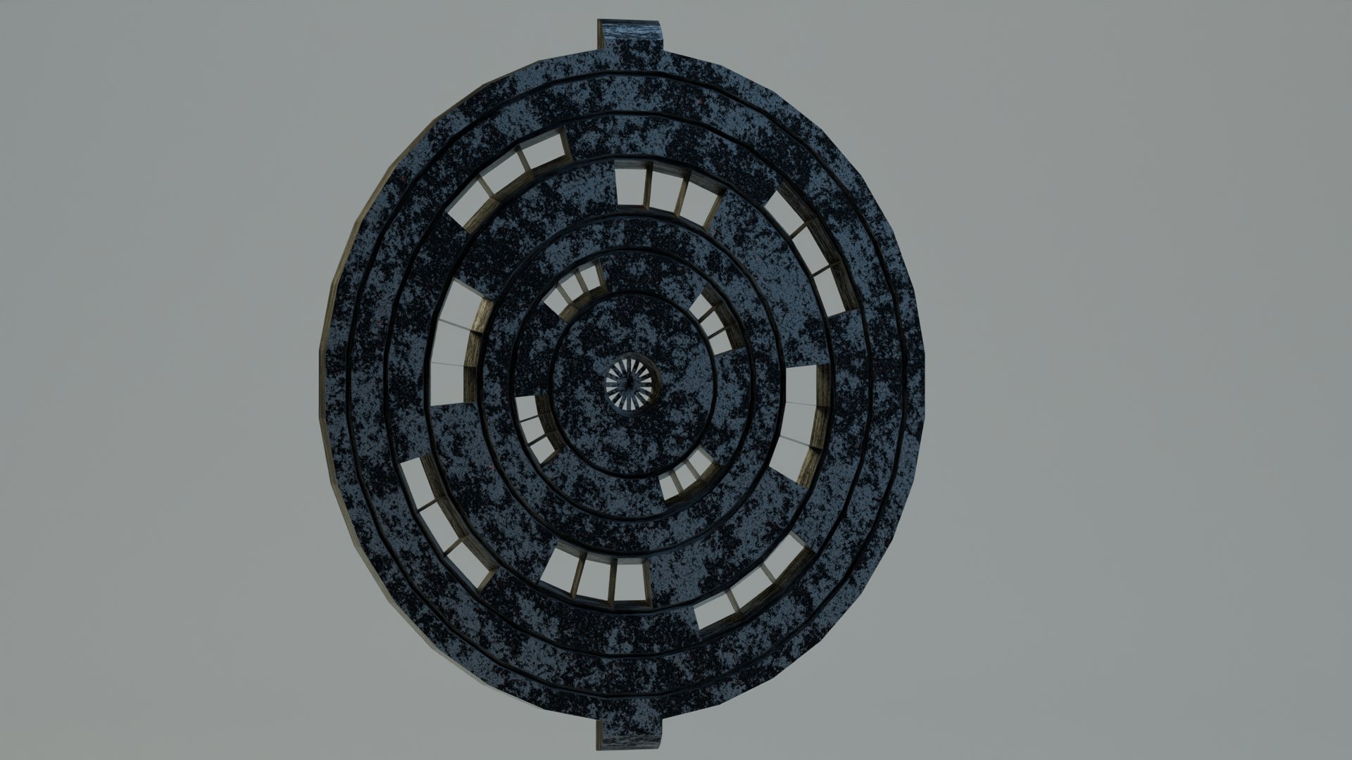 Free 3D Rustic Manhole Cover 3D Model Low Poly Game Ready Model ...