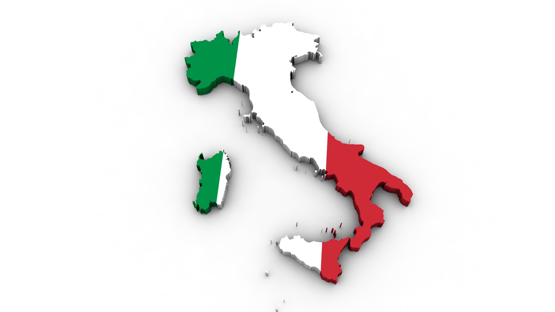 3D Italy Map Pack - TurboSquid 2103122
