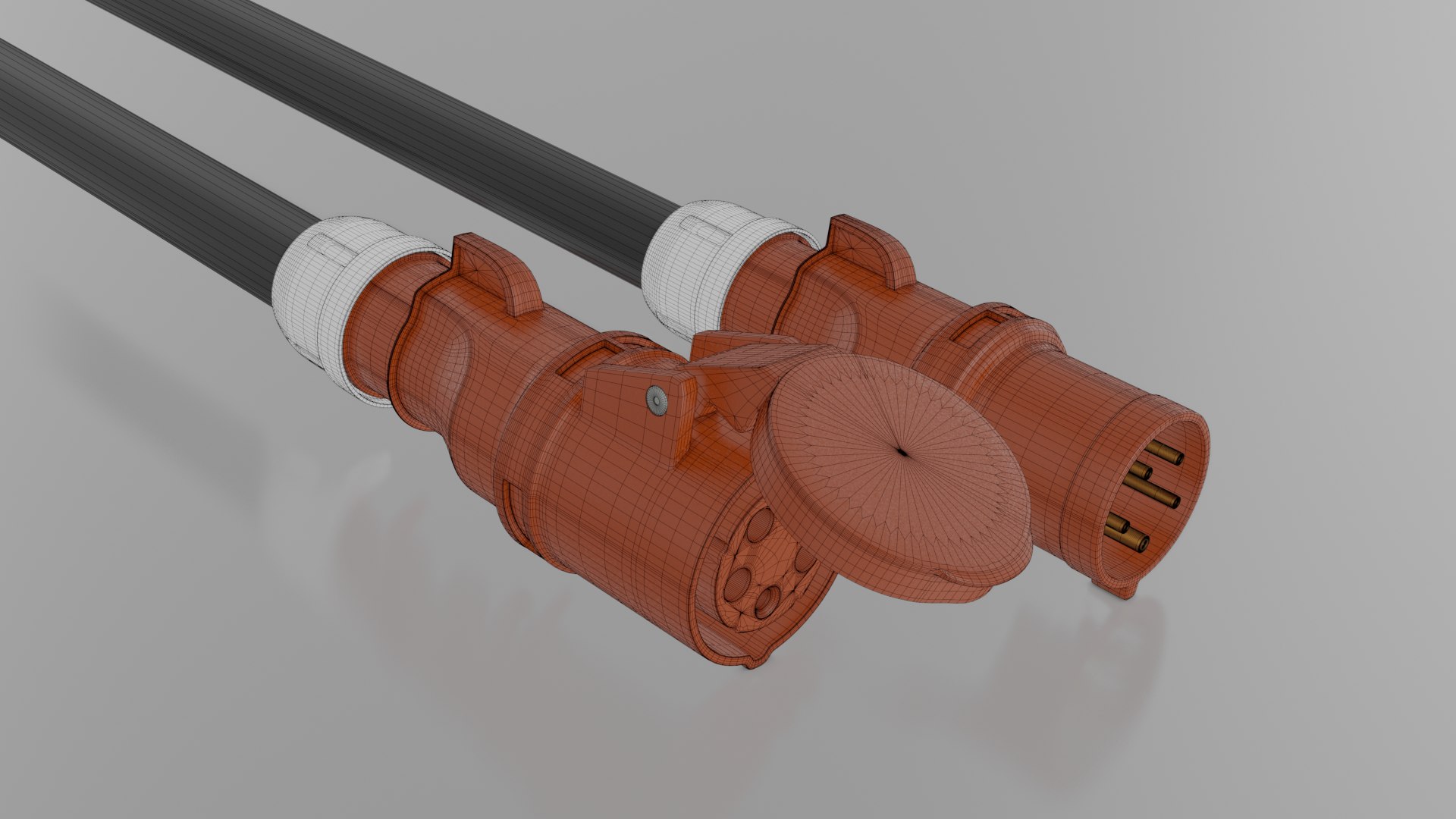 3D Plug Electric Pin Model - TurboSquid 1678245