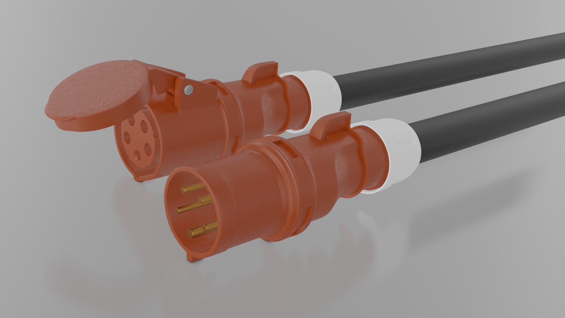 3D Plug Electric Pin Model - TurboSquid 1678245