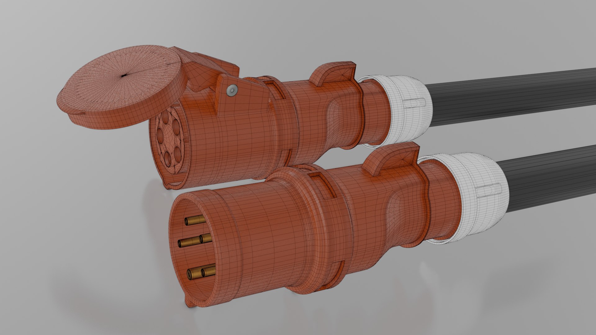 3D Plug Electric Pin Model - TurboSquid 1678245