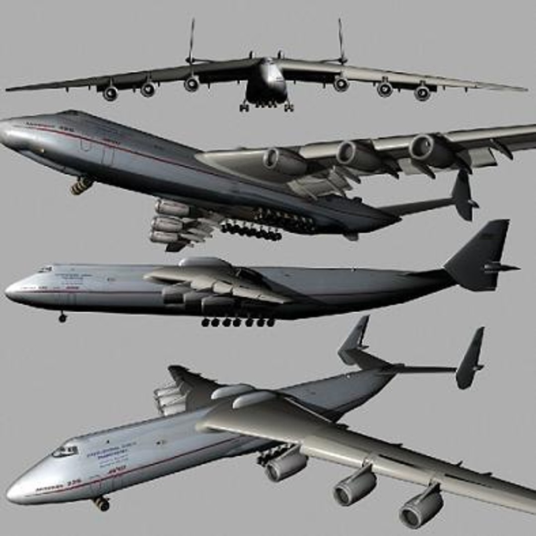 Unusual Aircraft 3d Model