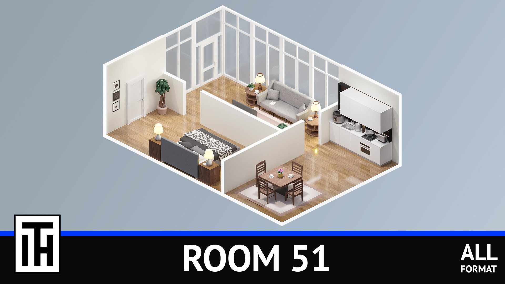 3D Room 51 model - TurboSquid 2152148