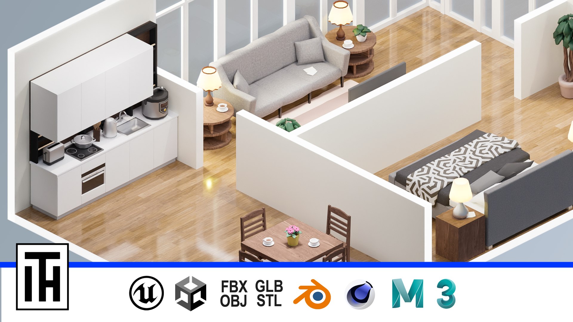 3D Room 51 model - TurboSquid 2152148