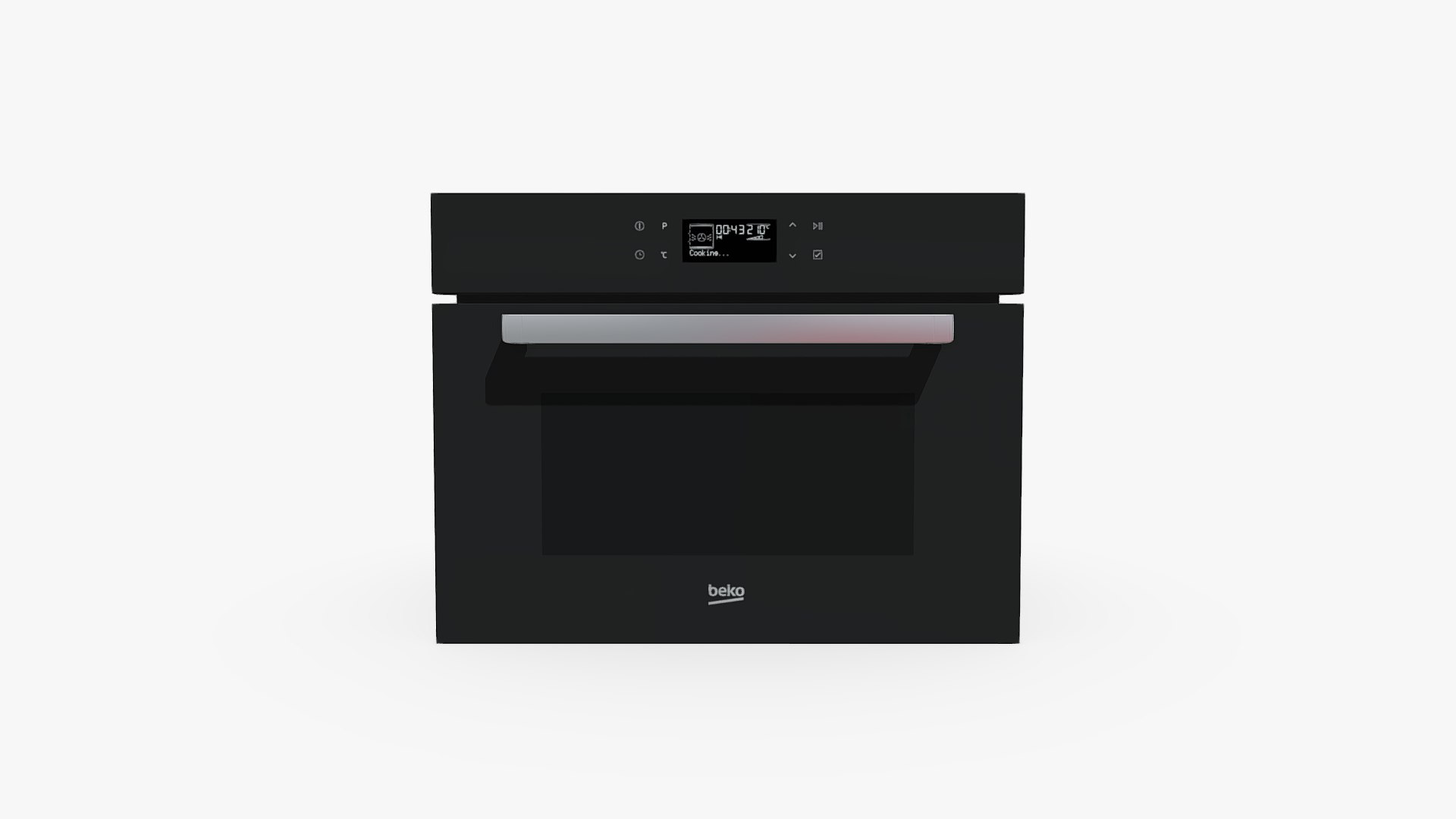 3D Model Oven Beko 14500BG Black 3D Model - TurboSquid 2022912