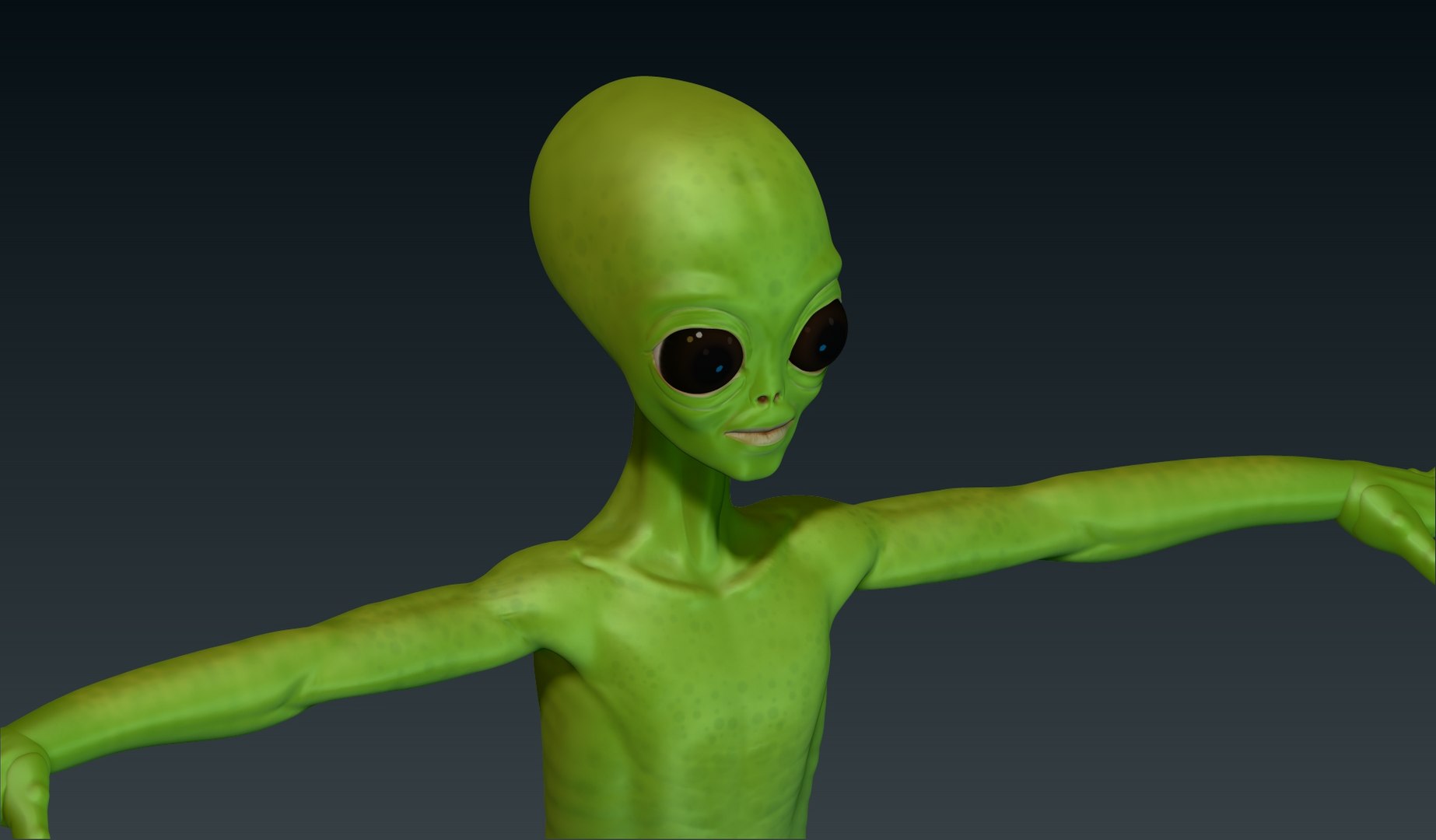 3D Model Alien - TurboSquid 1988080
