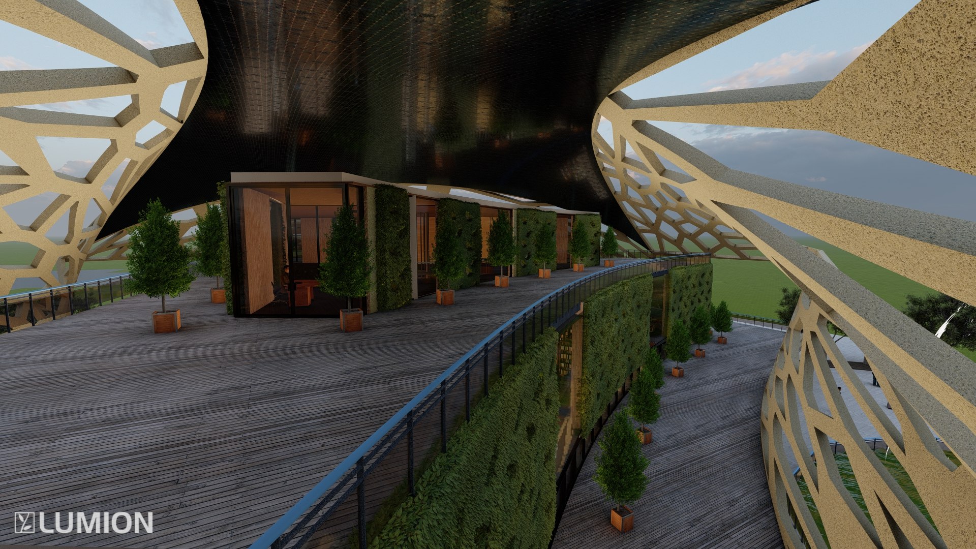 3D Innovative Community Center Triangle shape model - TurboSquid 2061681