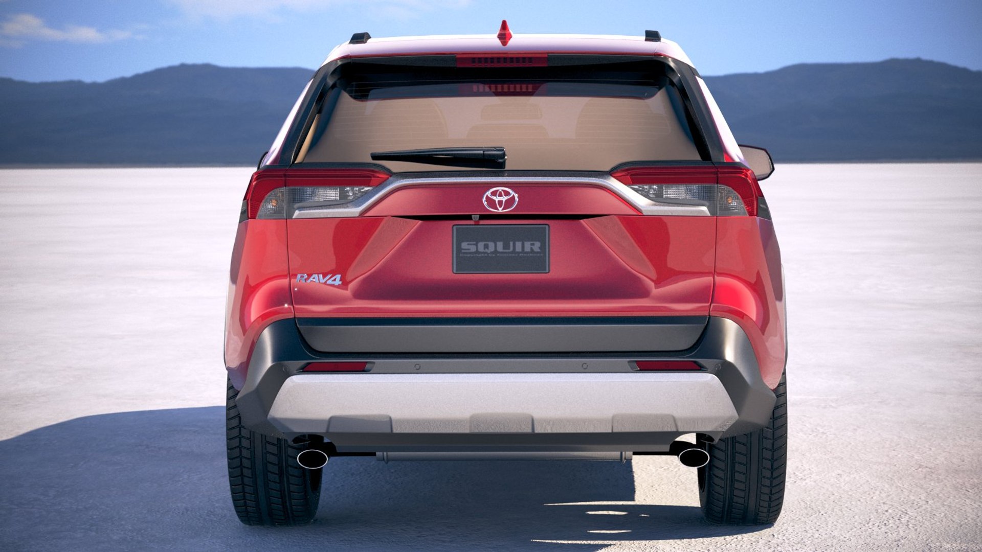 3D toyota rav4 2019 model - TurboSquid 1297509