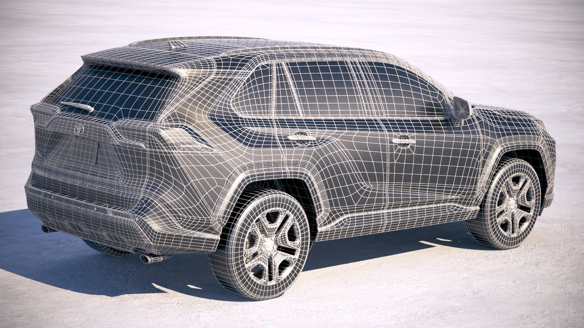 3D toyota rav4 2019 model - TurboSquid 1297509