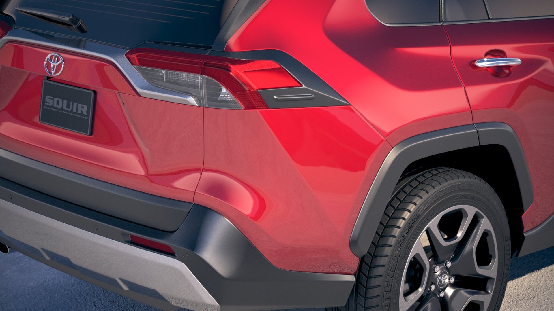 3D toyota rav4 2019 model - TurboSquid 1297509