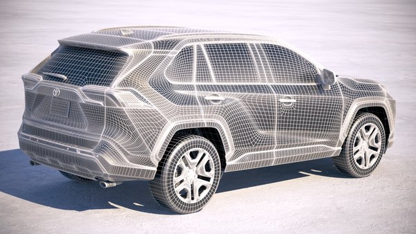 3D toyota rav4 2019 model - TurboSquid 1297509