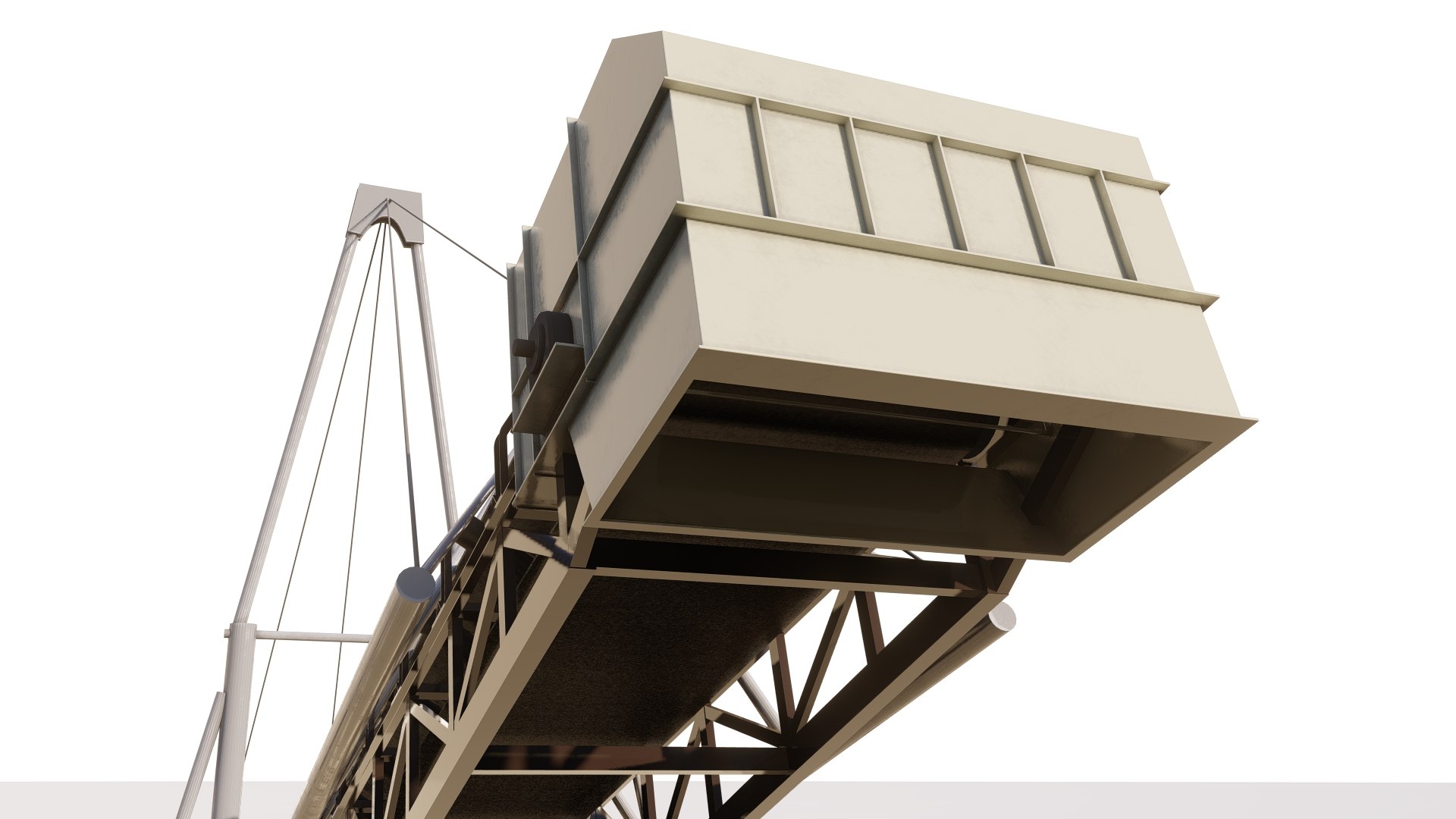 3D Stacker Conveyor - TurboSquid 2115142