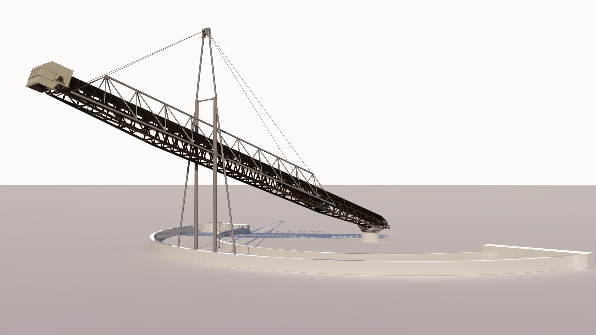 3D Stacker Conveyor - TurboSquid 2115142