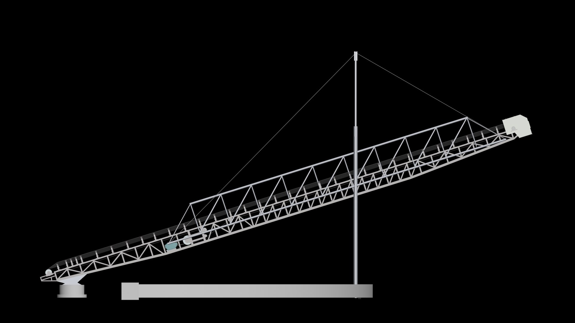 3D Stacker Conveyor - TurboSquid 2115142