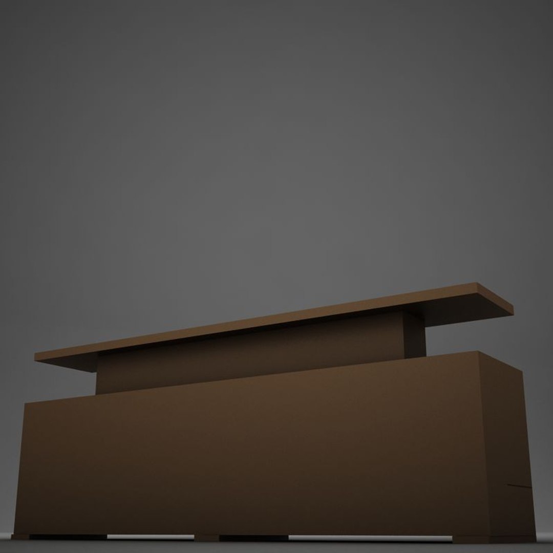 3d Model Dining Room Buffet Table