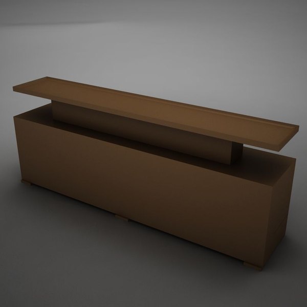 3d dining room buffet table model