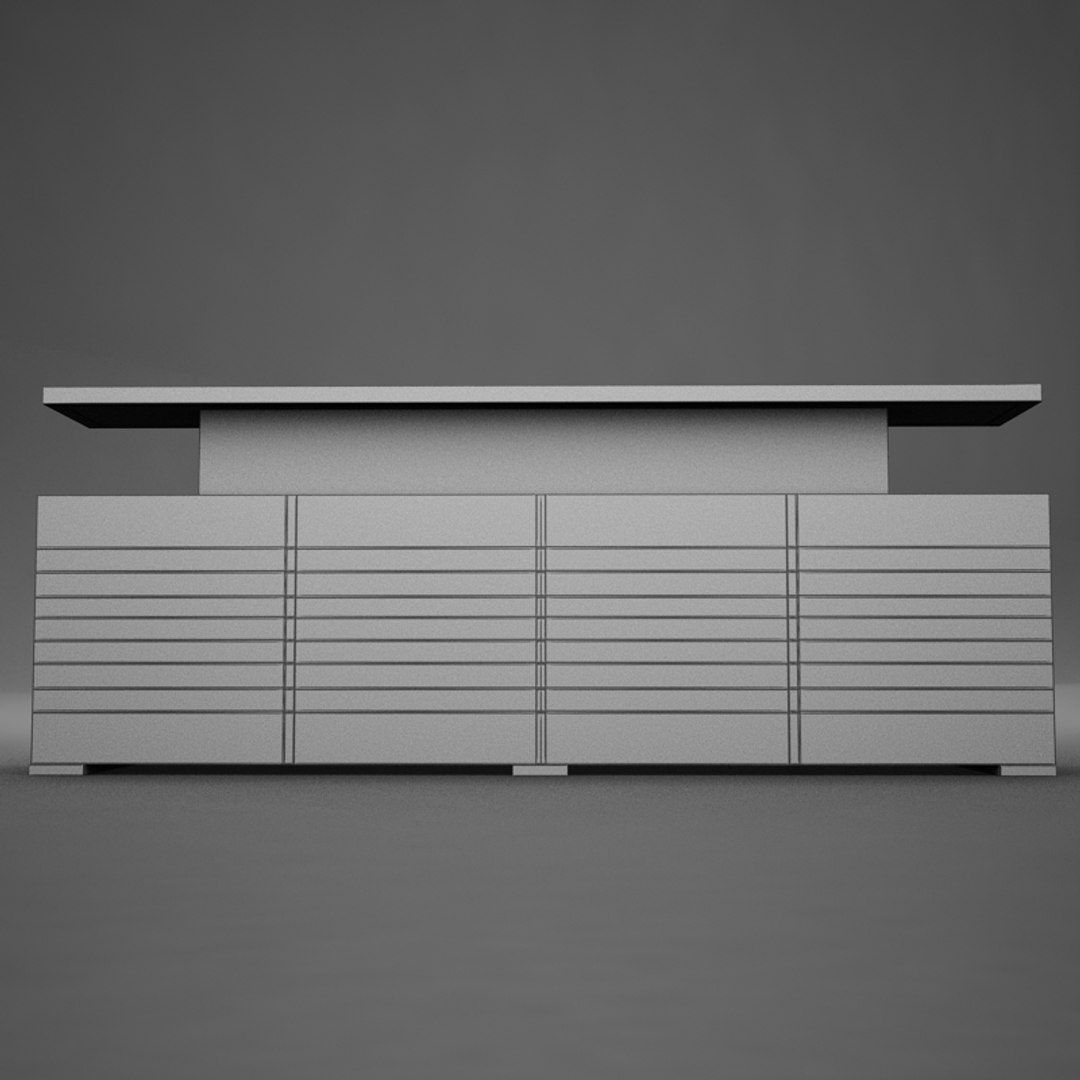 3d Model Dining Room Buffet Table