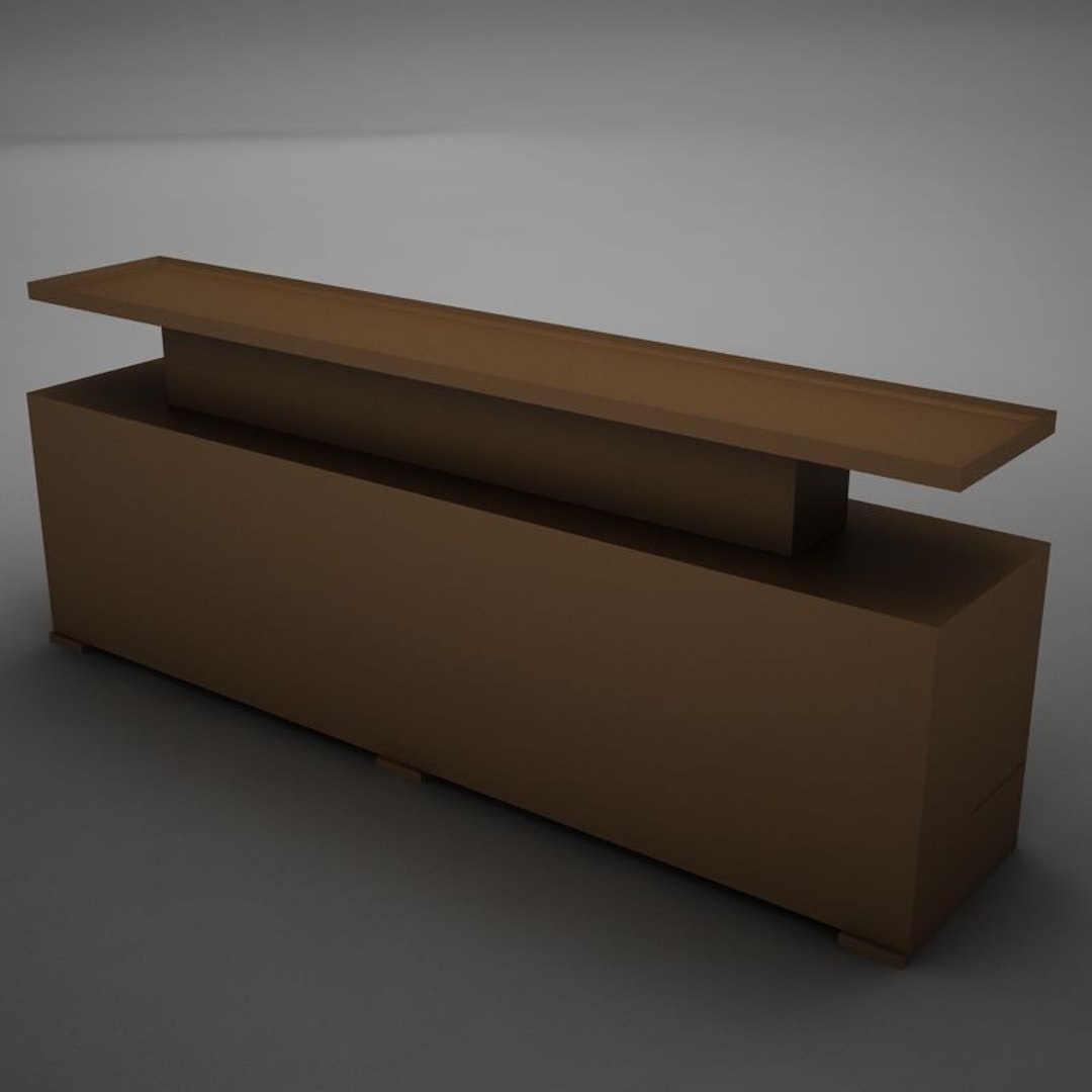 3d Model Dining Room Buffet Table