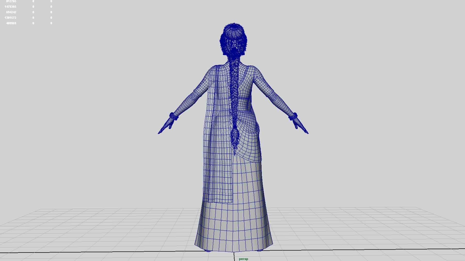 Indian Queen Girl 3D Model - TurboSquid 2305725