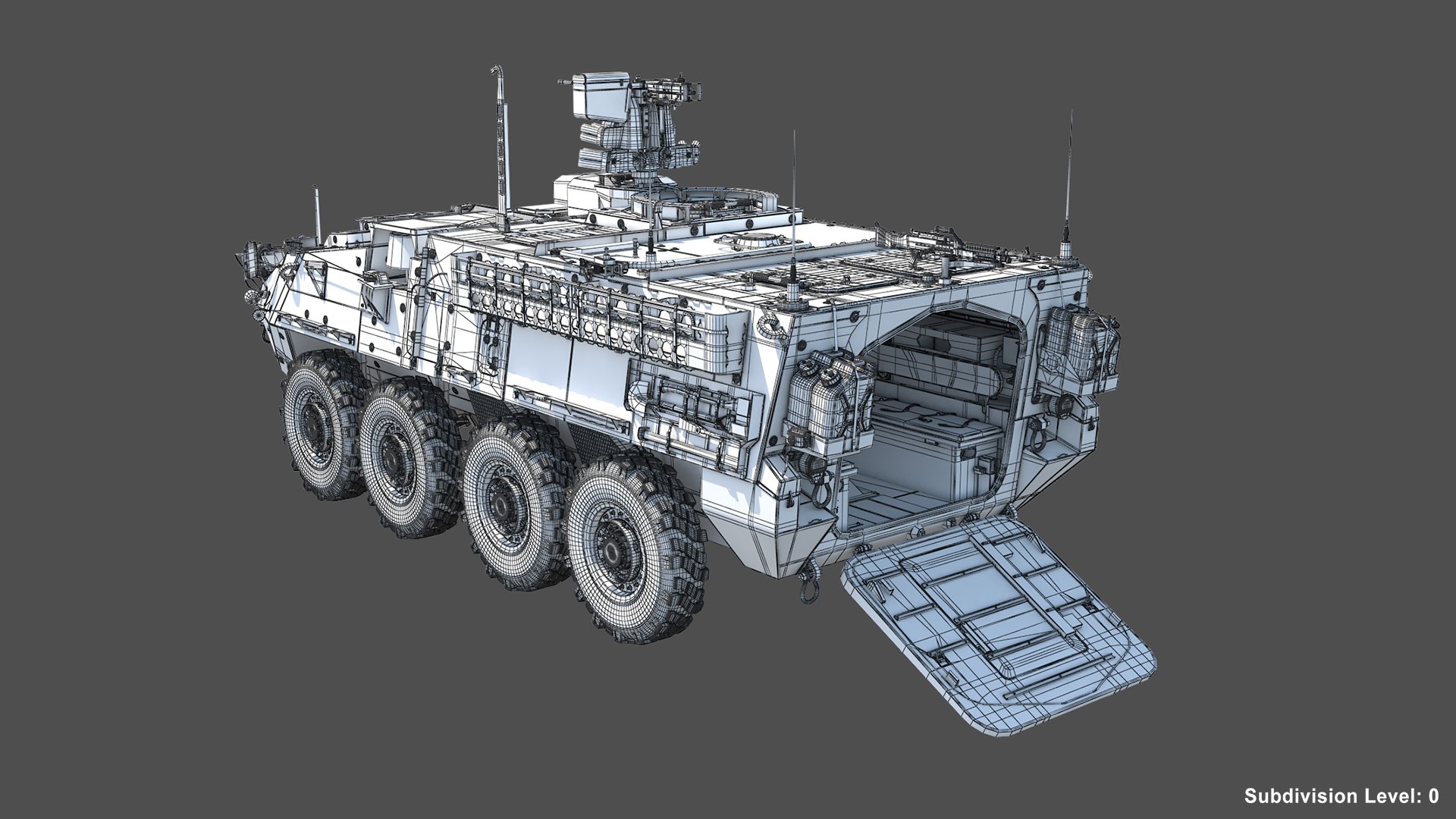 M1126 Stryker Model - TurboSquid 1741507