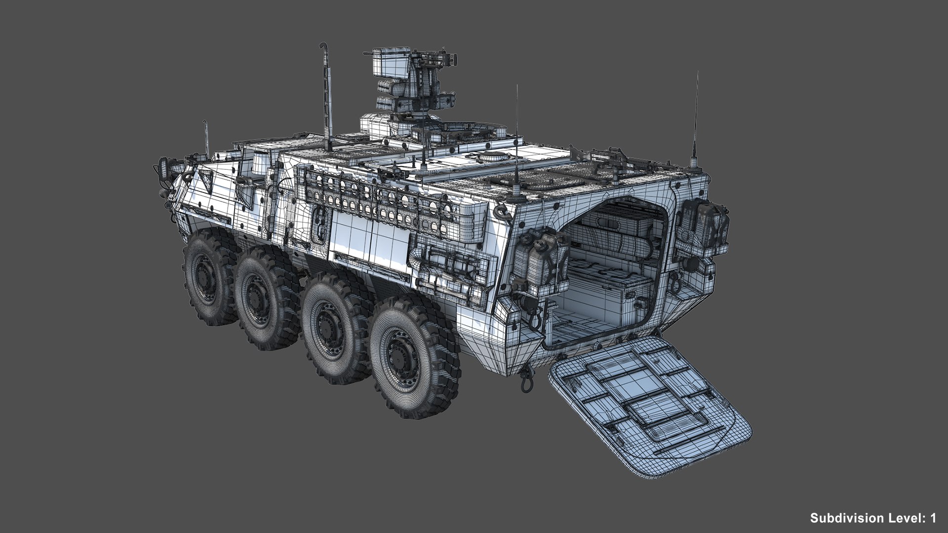 M1126 Stryker Model - TurboSquid 1741507