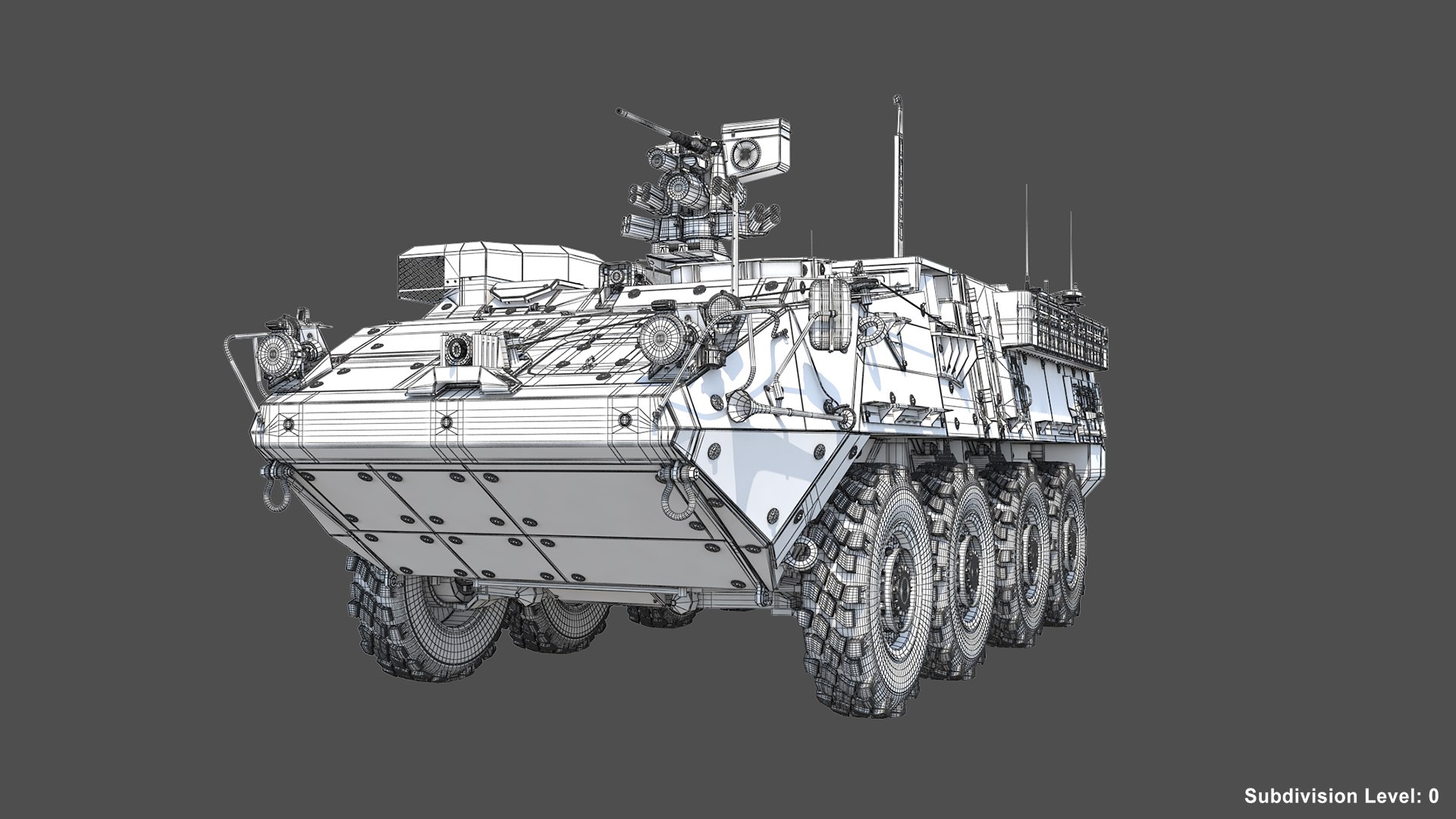 M1126 Stryker model - TurboSquid 1741507