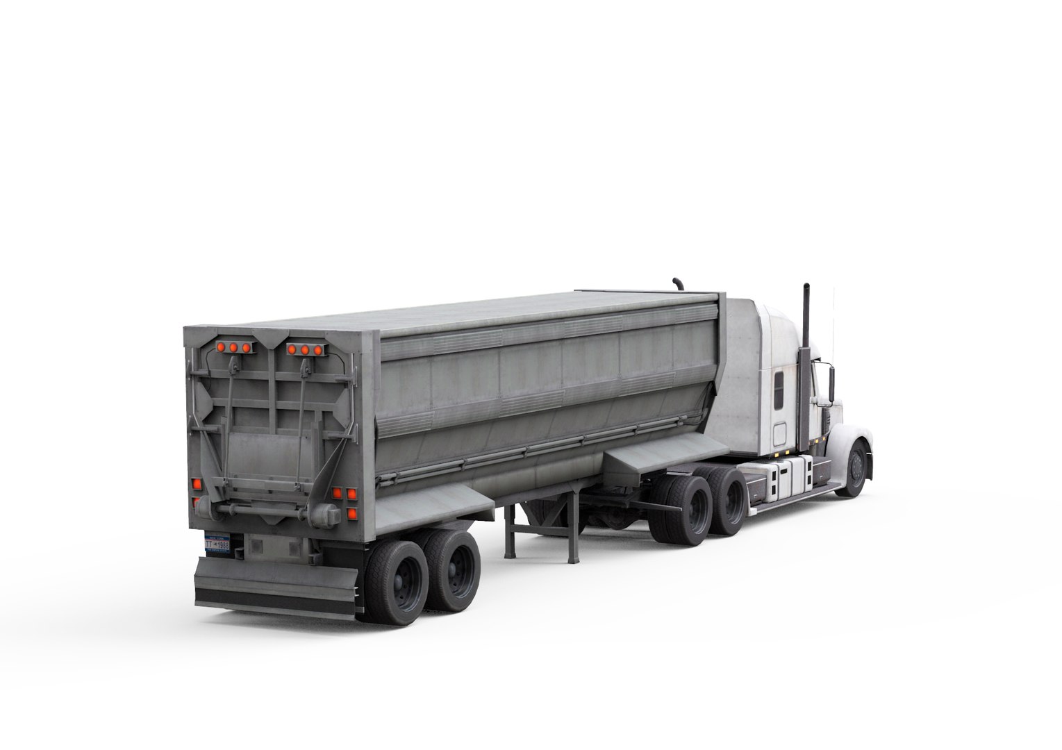 Heavy Semi Trailer 3D Model - TurboSquid 1377408