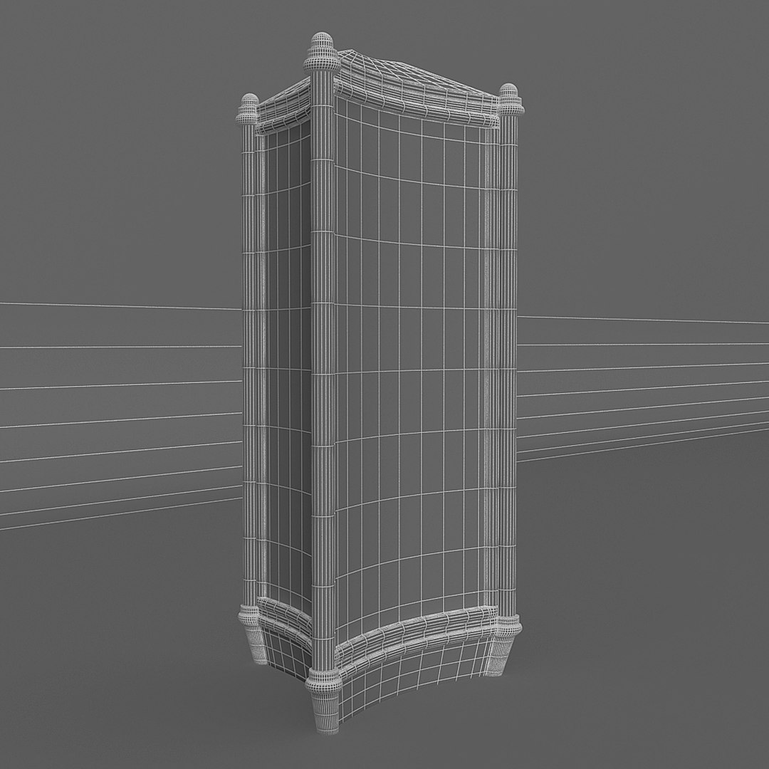 3d Outdoor Advertising Stand