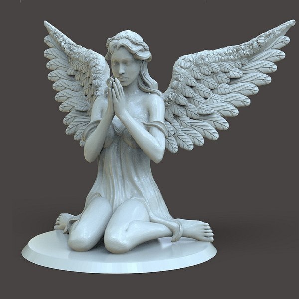 modelo 3d Hermoso ángel rezando - TurboSquid 2175768