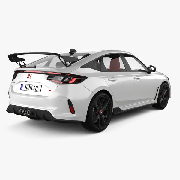 modelo 3d Honda Civic hatchback Type R 2023 - TurboSquid 2098427