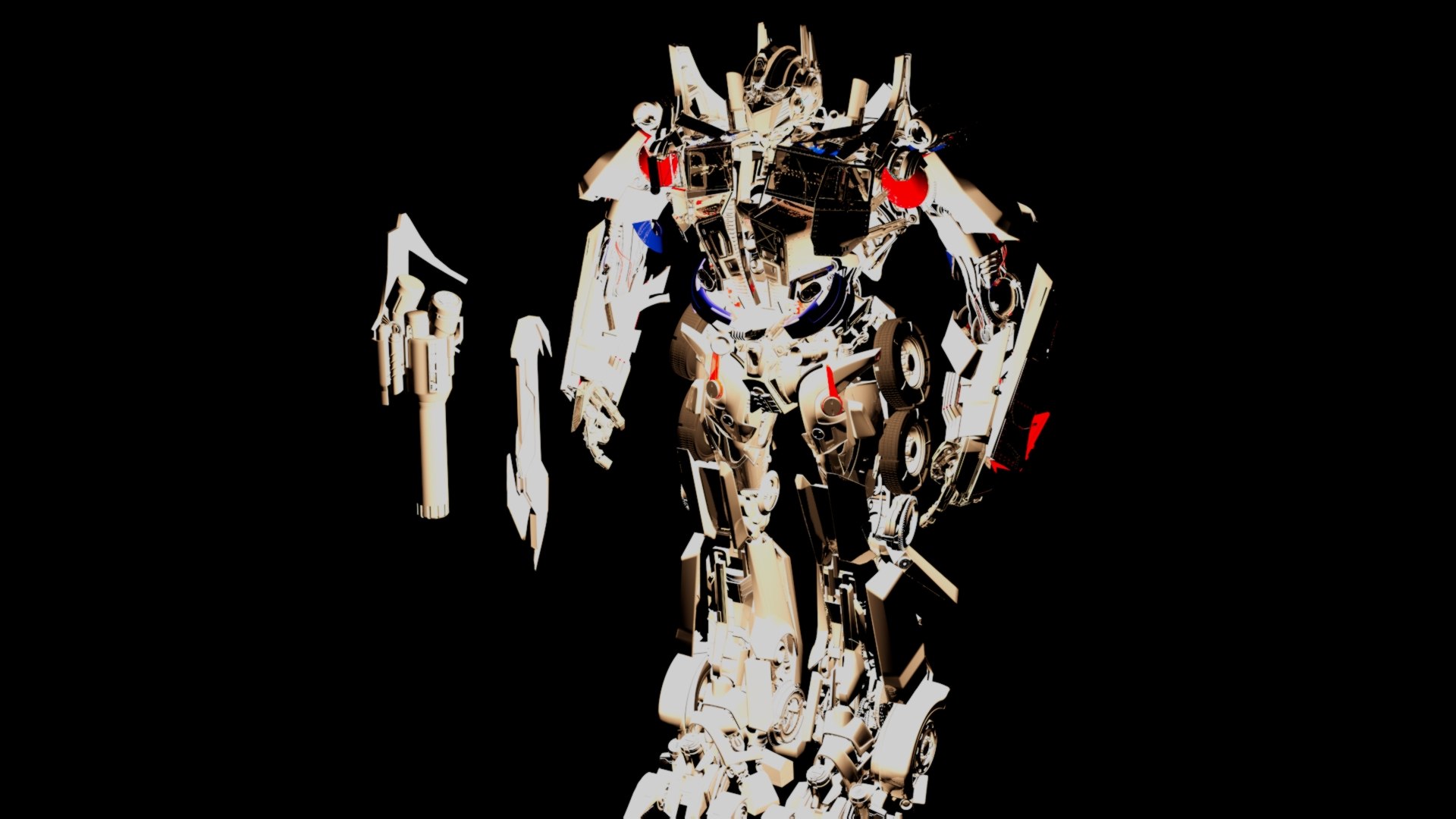3D Optimus Prime 2007 - TurboSquid 2383095