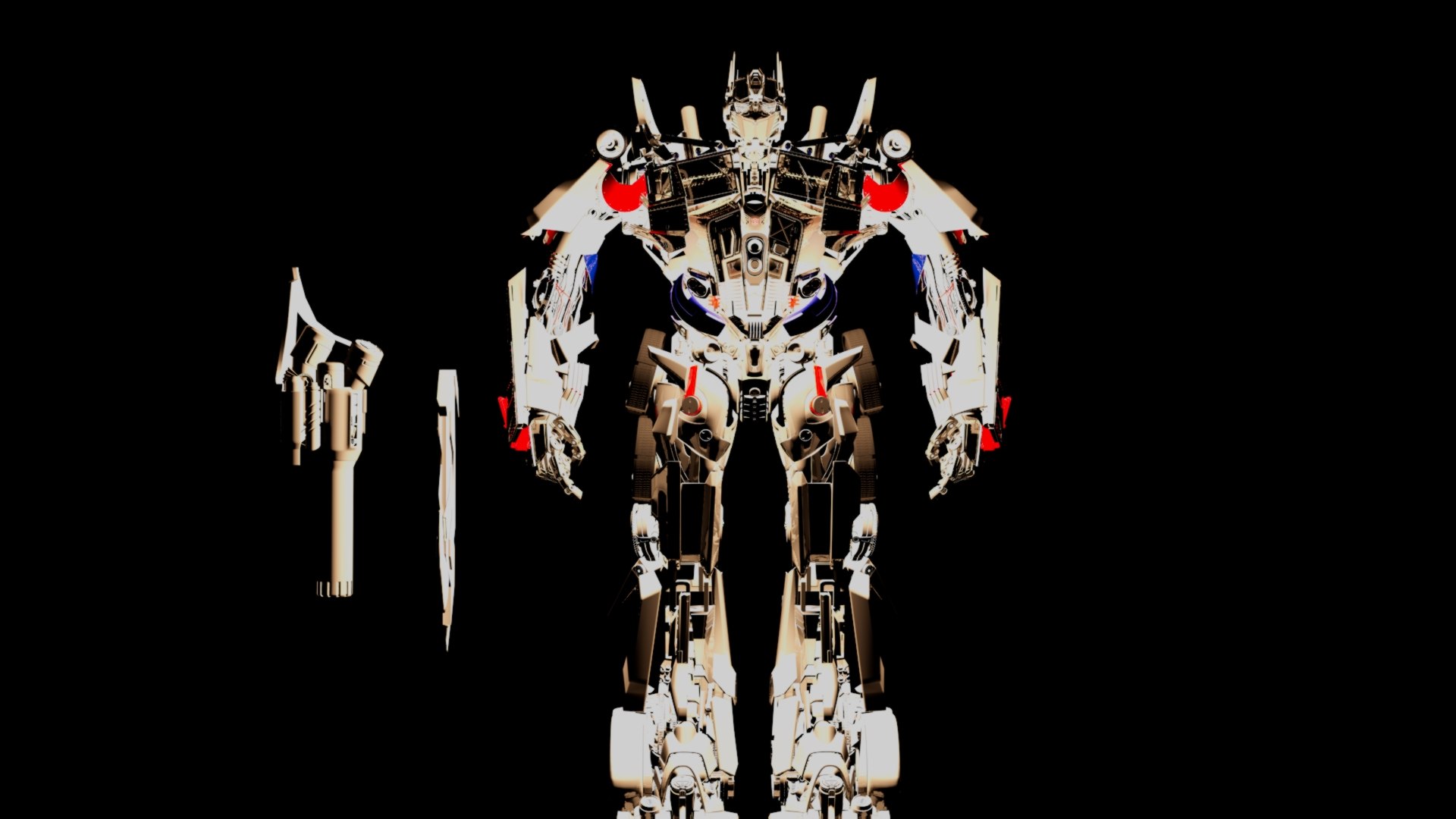 3D Optimus Prime 2007 - TurboSquid 2383095