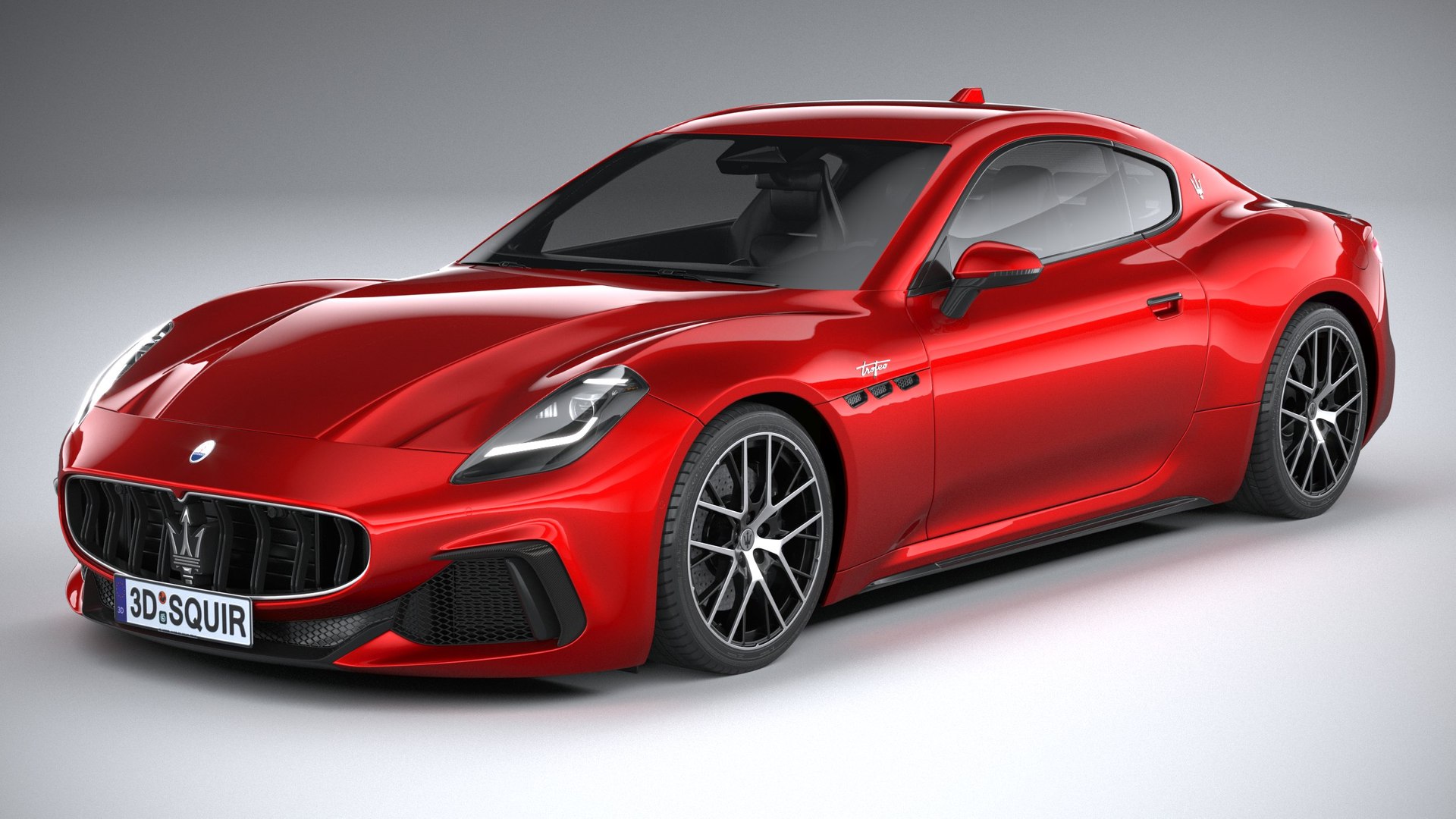 3D Maserati GranTurismo Trofeo 2023 model - TurboSquid 2037595