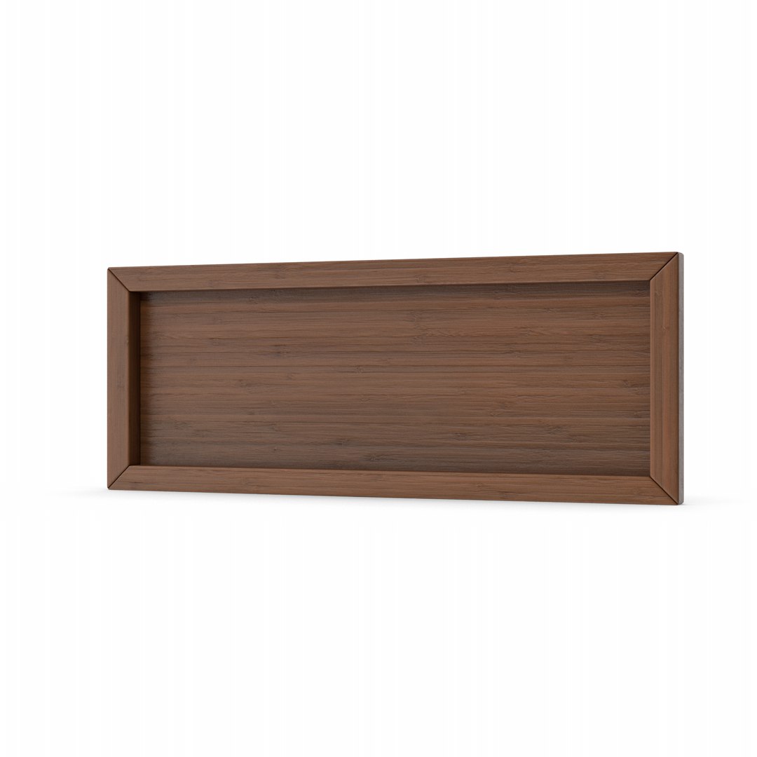 3D Dark Wooden Signboard - TurboSquid 2060386