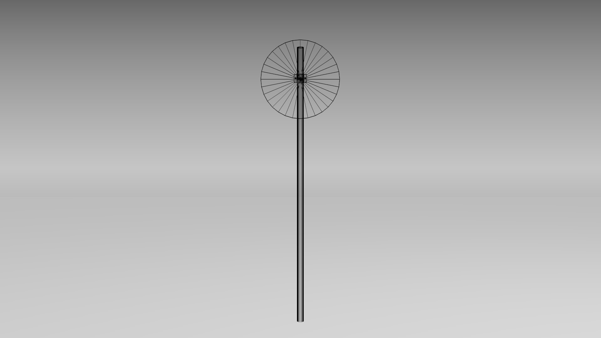 3d Model Of Right Straight Sign