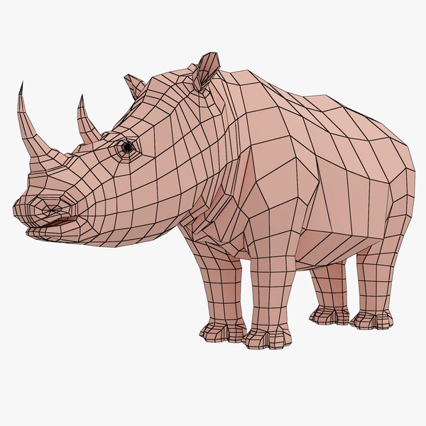Rhino base mesh 3D model - TurboSquid 1688234