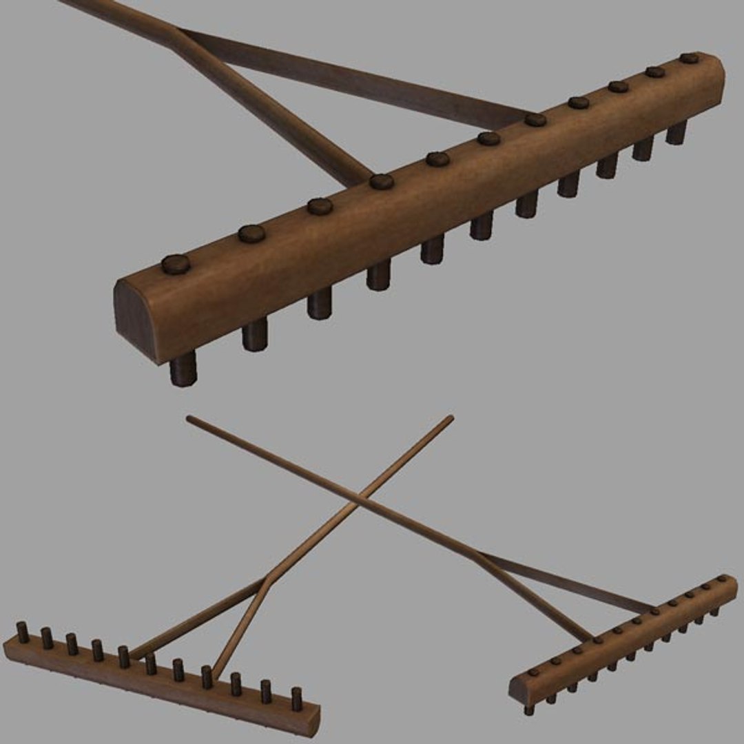 Rake 3d Model