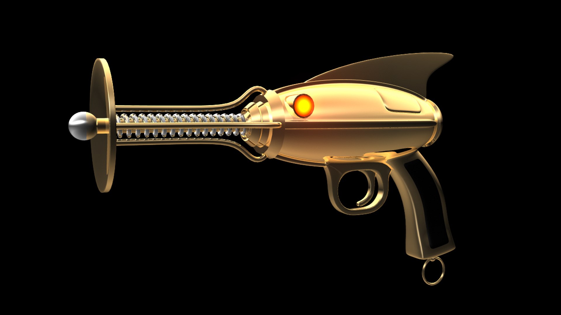 Sci-fi Raygun 3d Ma