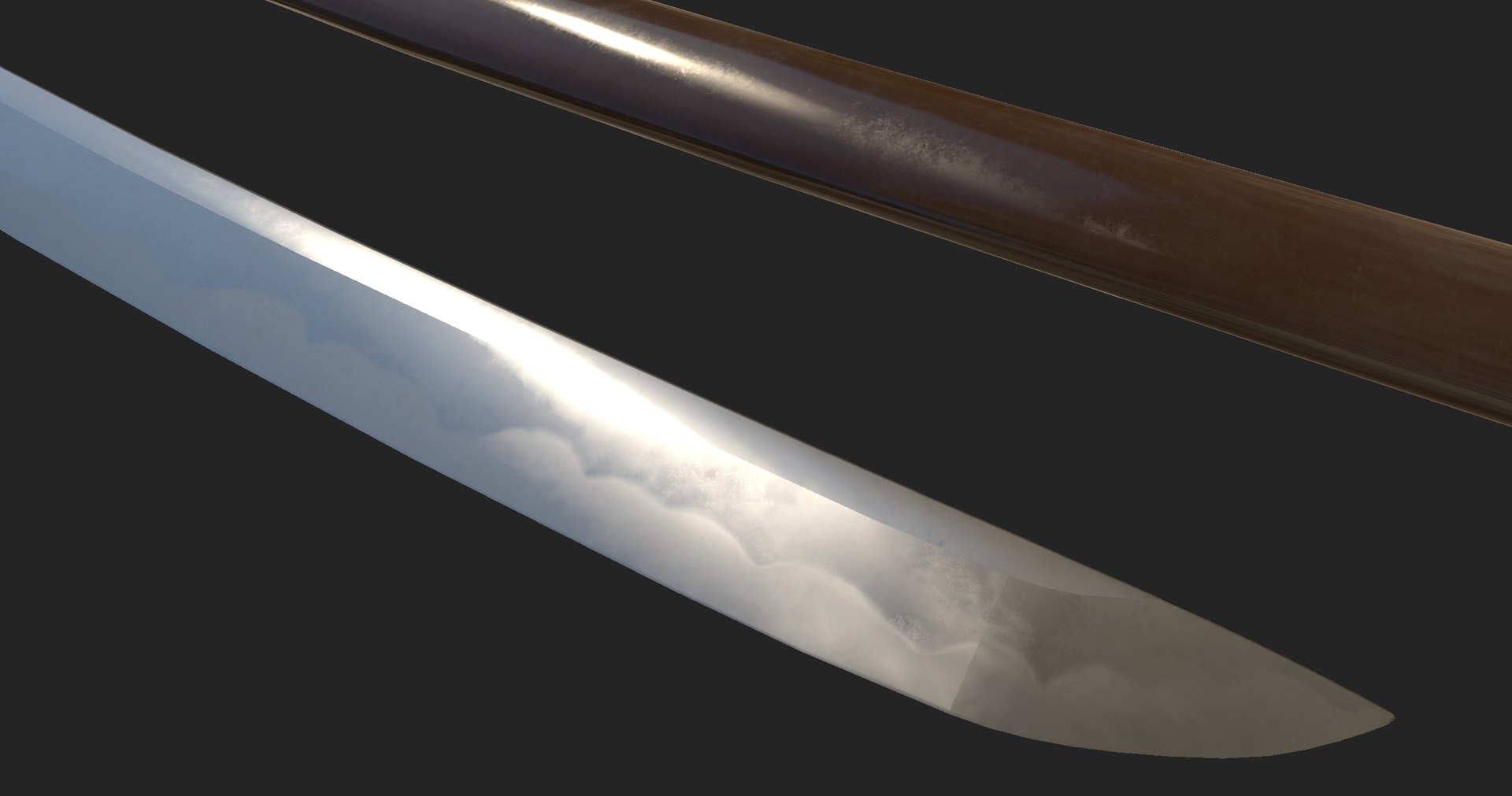 Praying Mantis Katana Model - TurboSquid 1432755