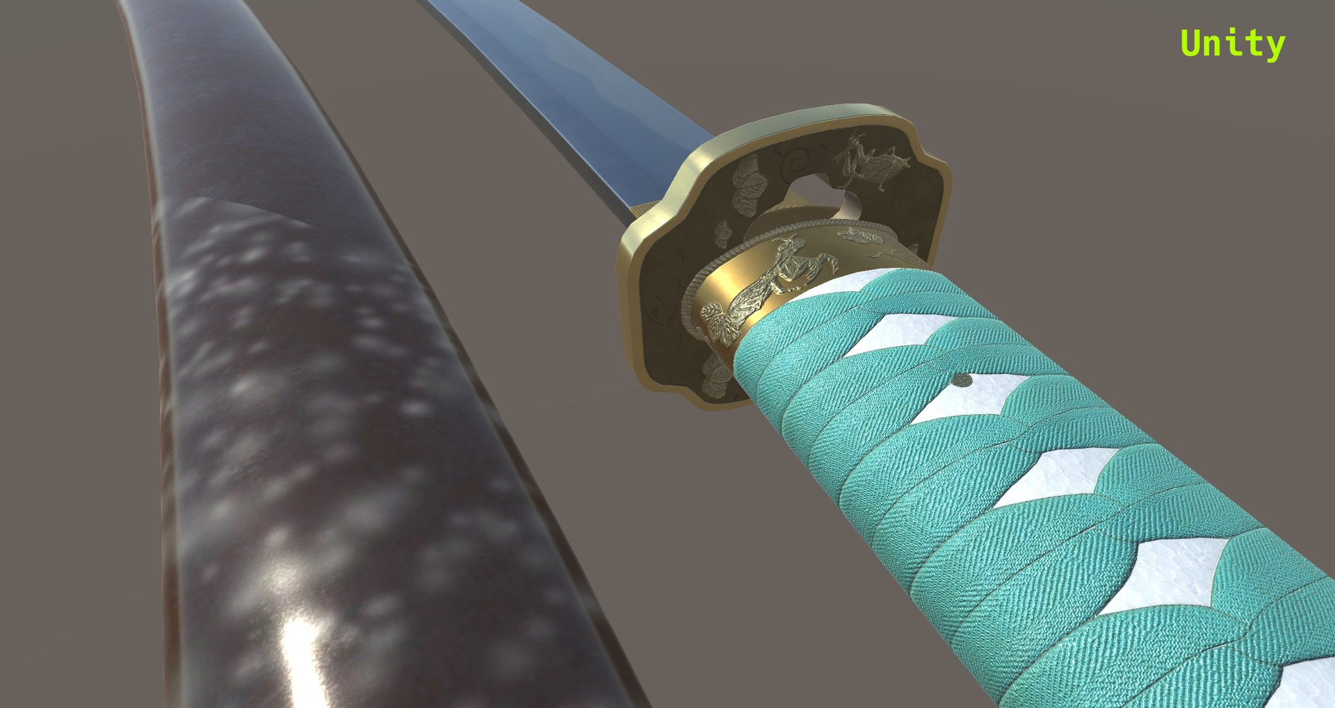 Praying mantis katana model - TurboSquid 1432755