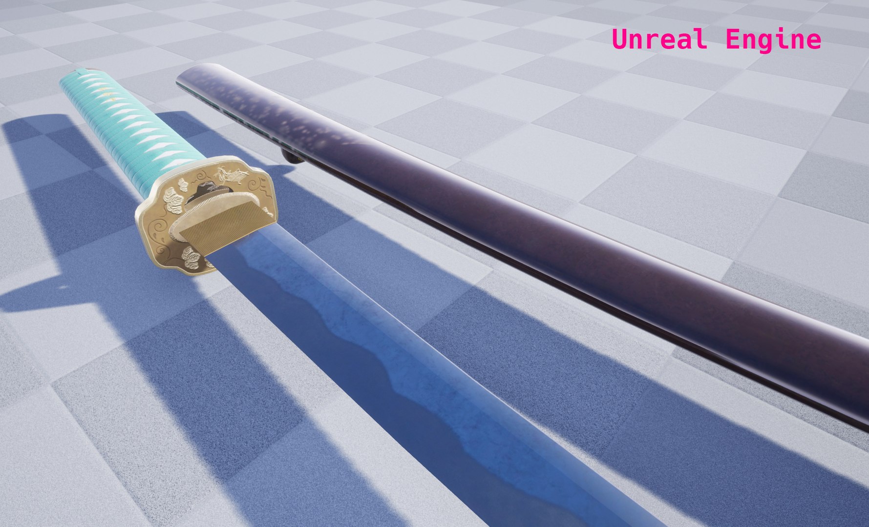 Praying Mantis Katana Model - TurboSquid 1432755