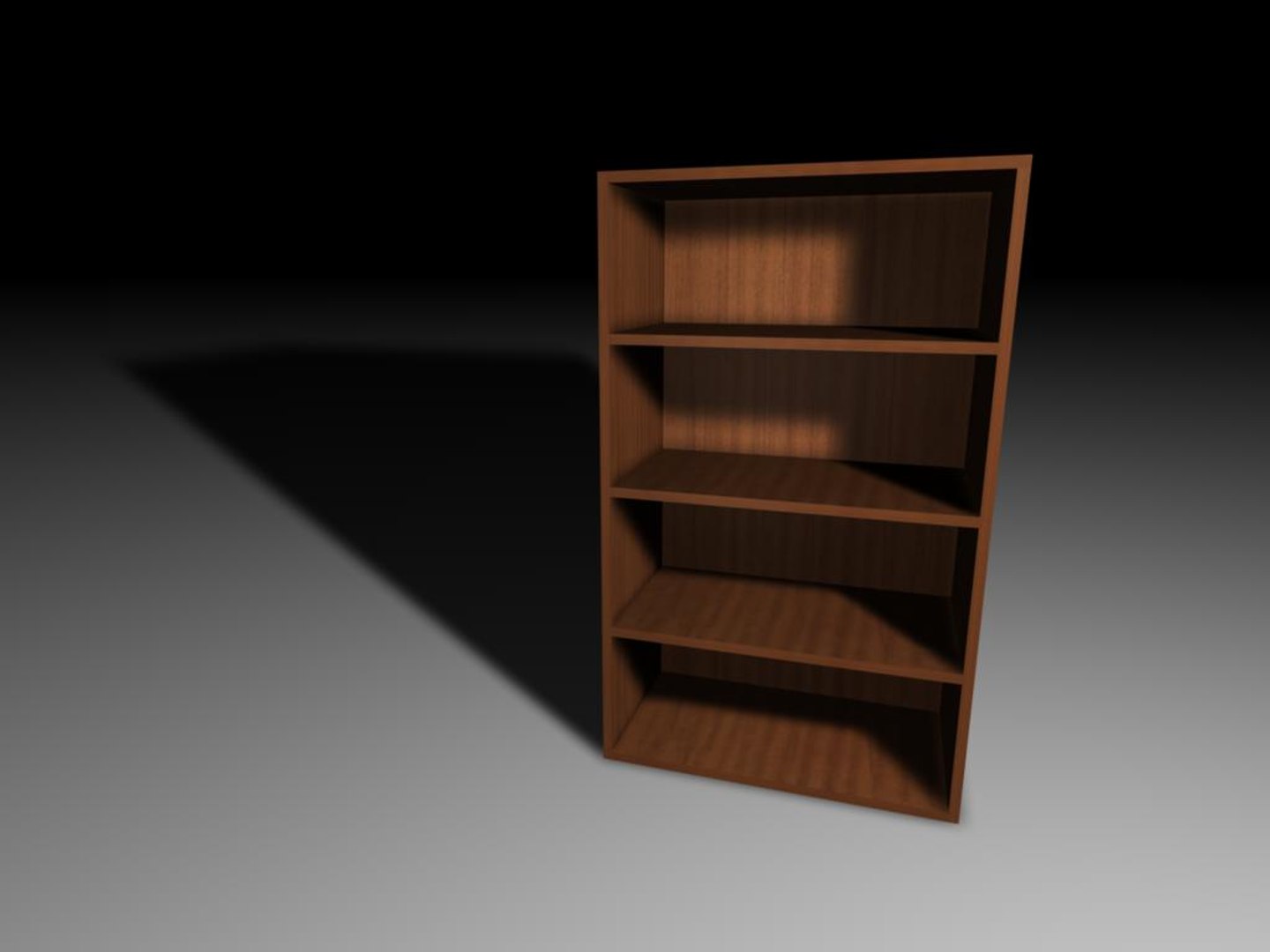 3d Model Book Shelf Bookshelf