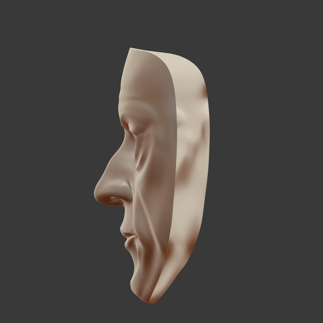 3d Model Anonymous Mask