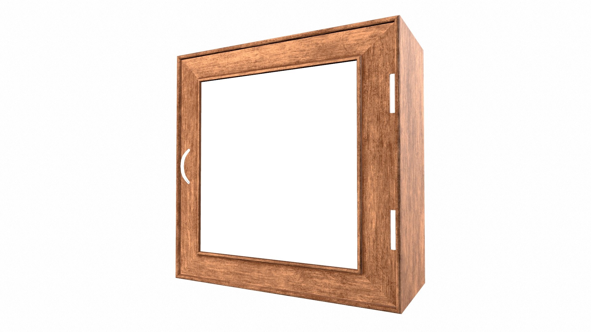 3D Wooden Cabinet Box - TurboSquid 2342600