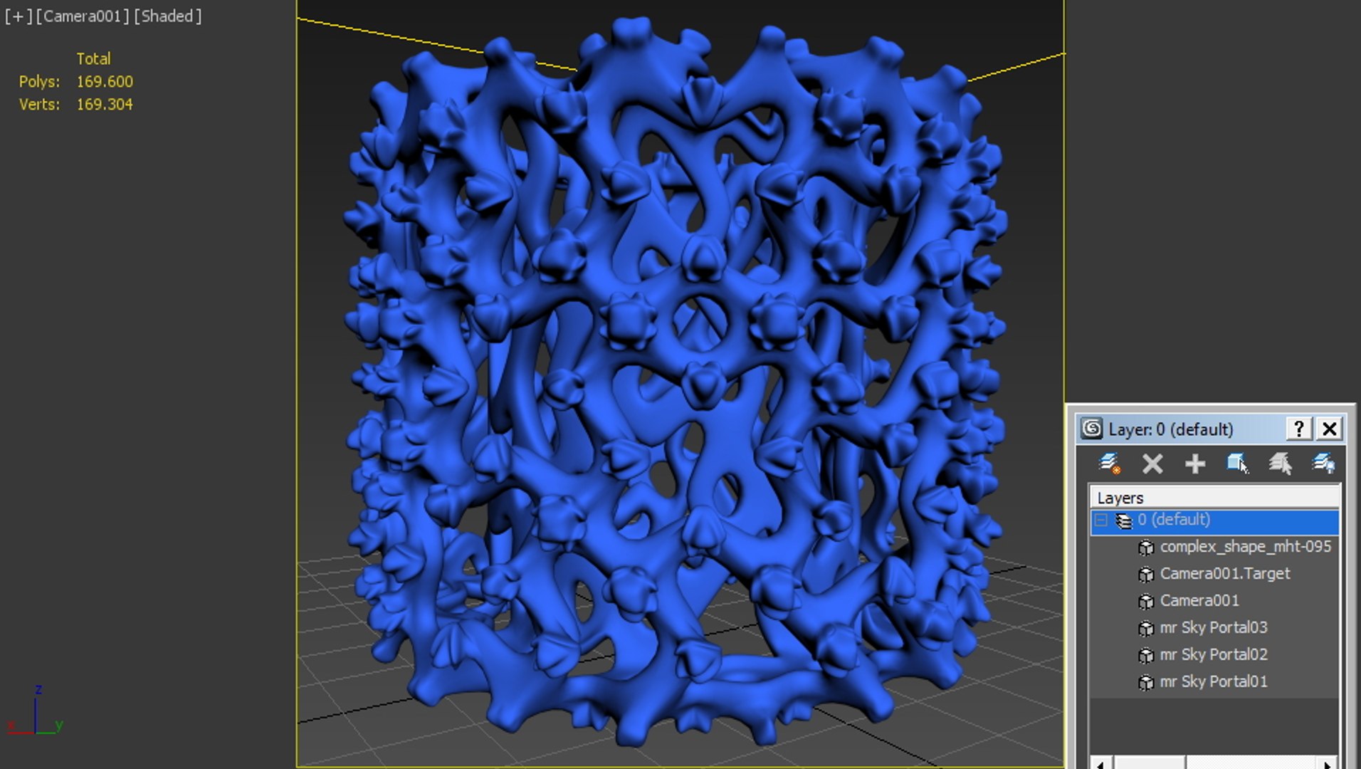 3d Model Complex Shape